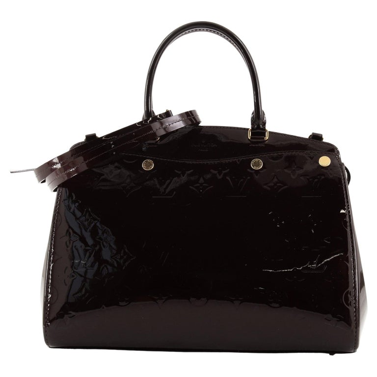 Louis Vuitton: Brea NM Handbag Monogram Vernis MM at 1stDibs