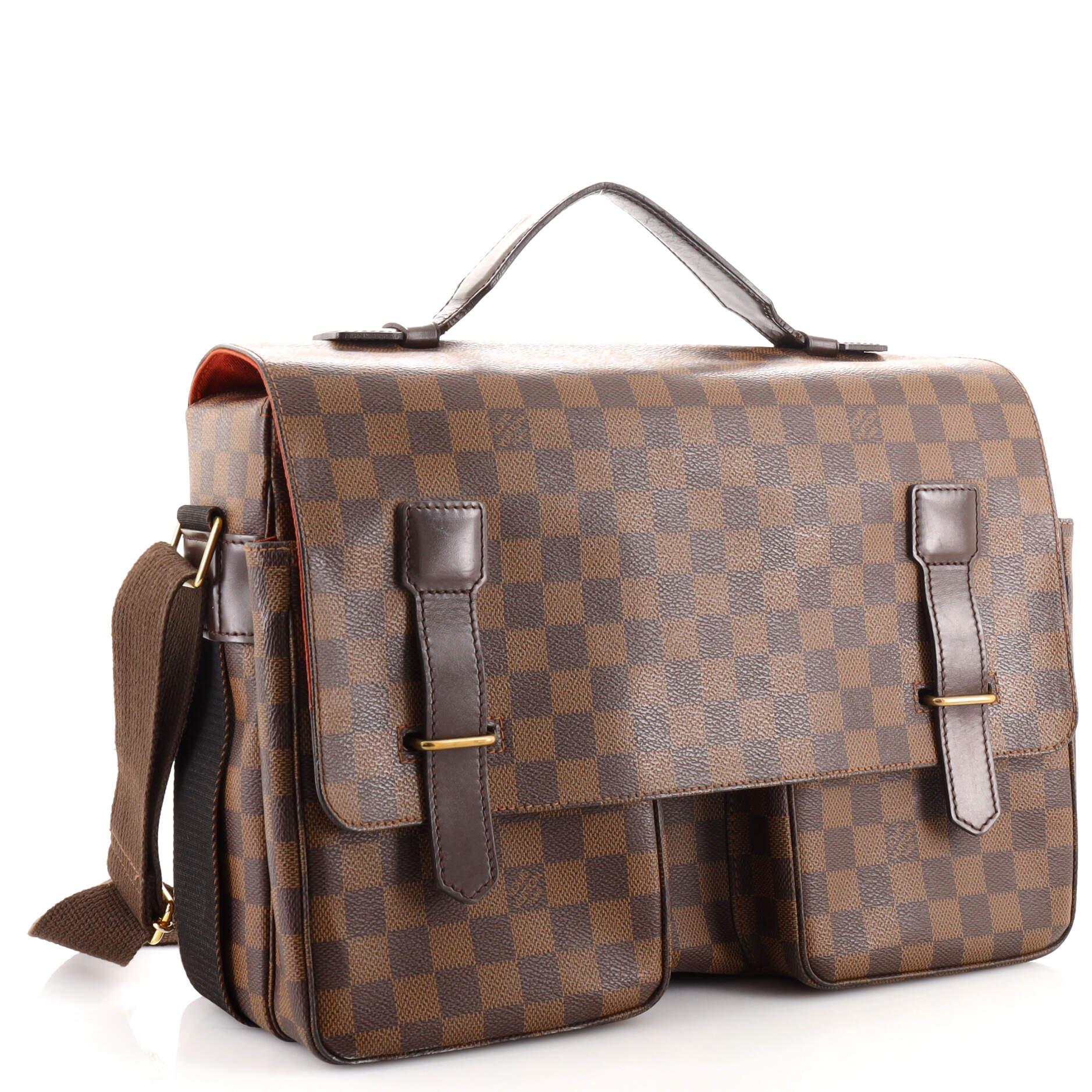 Louis Vuitton Broadway Bag Damier at 1stDibs | n42270, men's louis ...