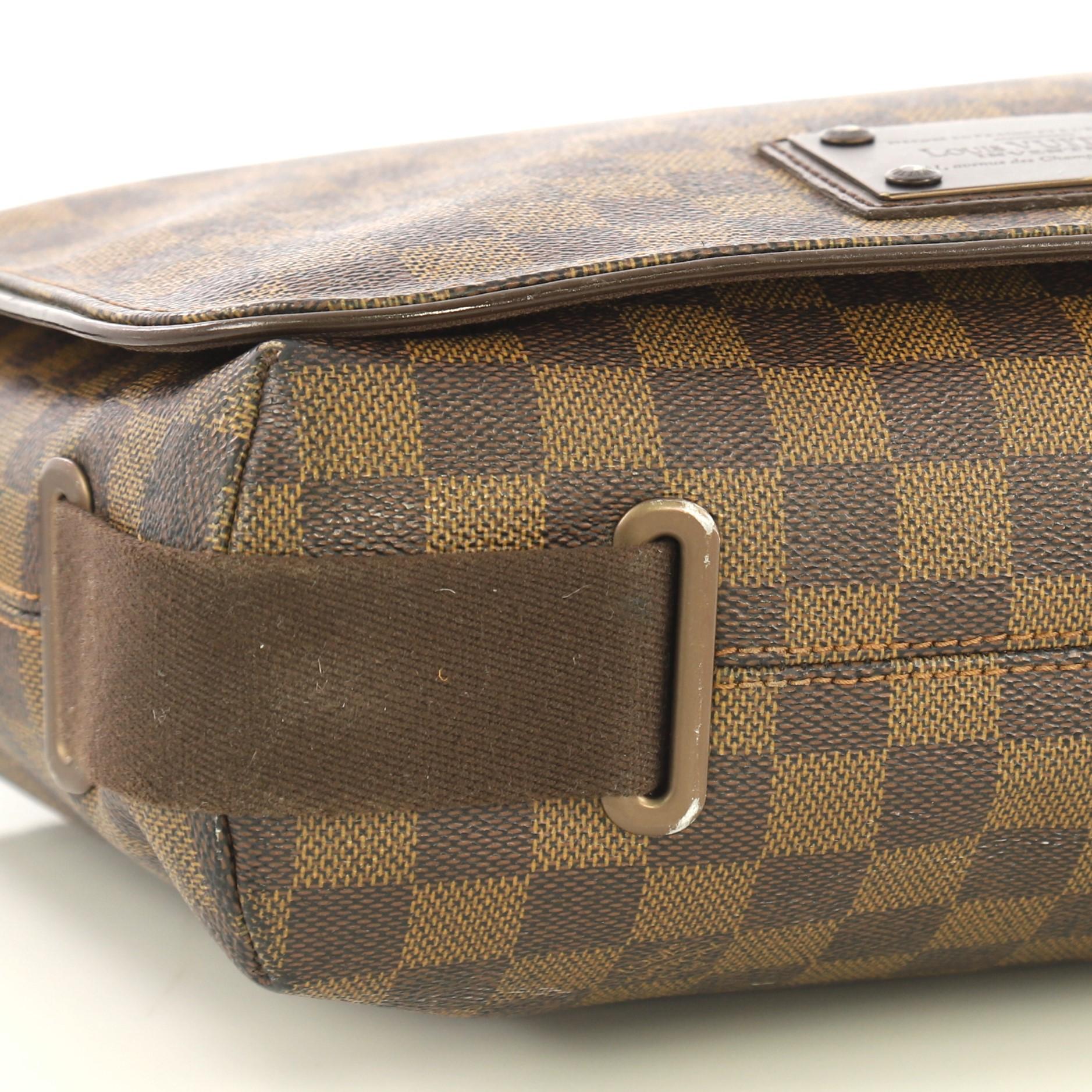 Louis Vuitton Brooklyn Handbag Damier MM at 1stDibs