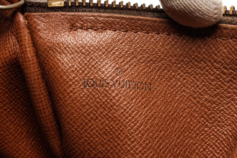 Louis Vuitton Brown Canvas Papillon 30 Old Mode Shoulder Bag For Sale ...