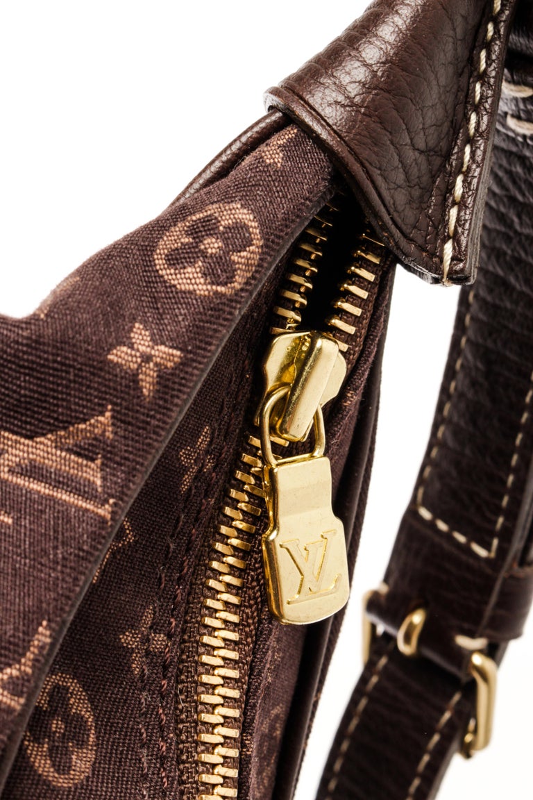 Louis Vuitton Brown Damier Ebene Boulogne Shoulder Bag For Sale at 1stDibs
