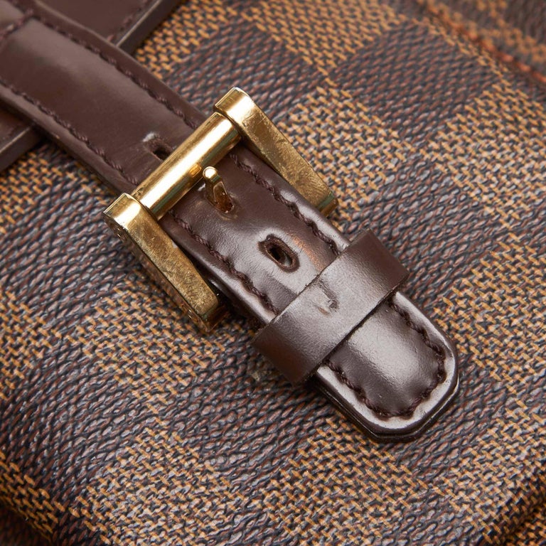 Louis Vuitton Brown Damier Ebene Manosque PM at 1stDibs