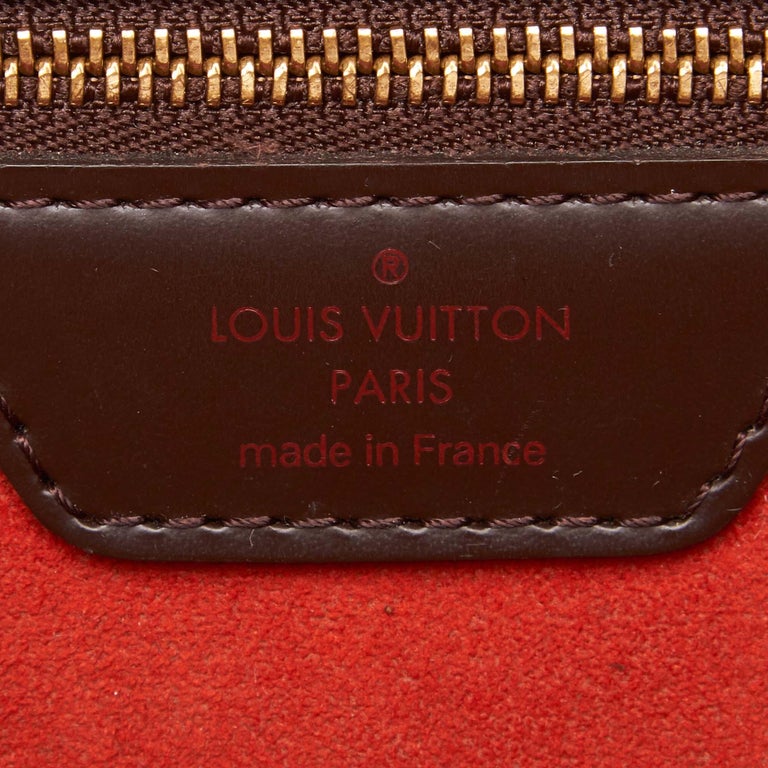 Louis Vuitton Brown Damier Ebene Manosque PM at 1stDibs