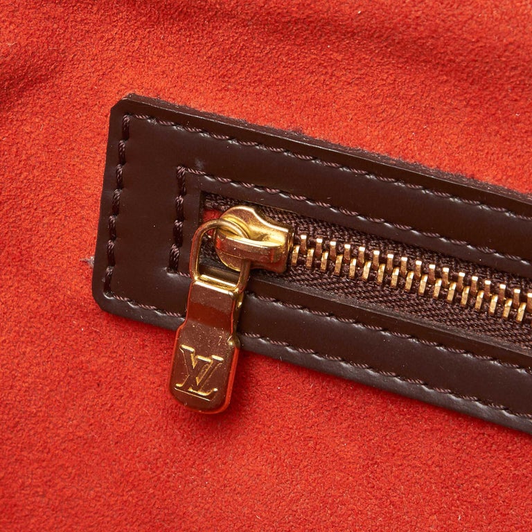 Louis Vuitton Brown Damier Ebene Manosque PM at 1stDibs