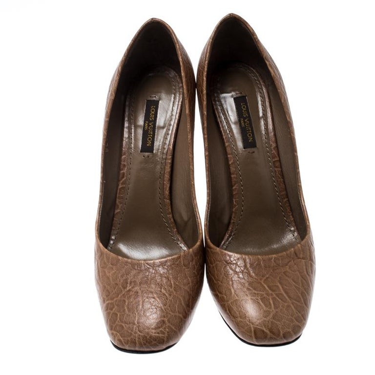 Louis Vuitton Block Heel | semashow.com