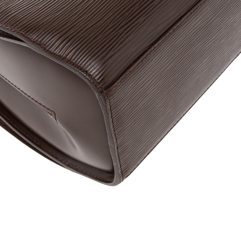Louis Vuitton Brown Epi Leather Pont Neuf PM Bag at 1stDibs