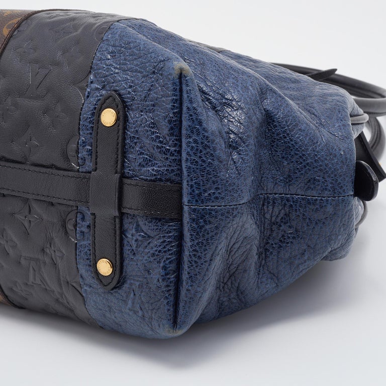 Louis Vuitton Brown/Marine Monogram Canvas and Leather Limited Edition ...