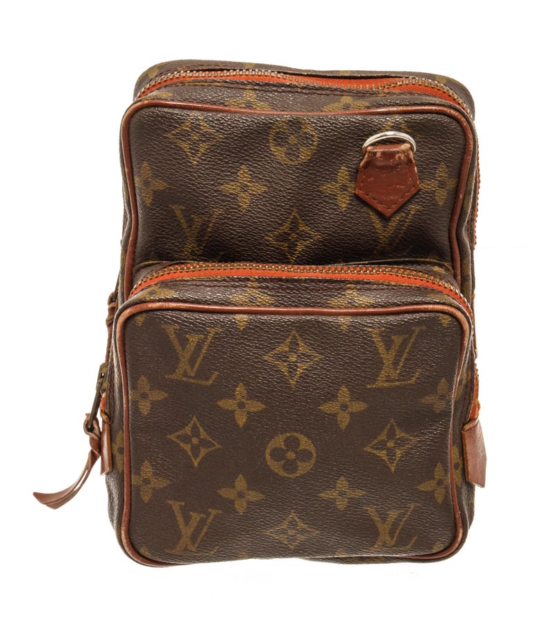 Louis Vuitton Brown Monogram Canvas Amazone Mini Bag For Sale at 1stDibs