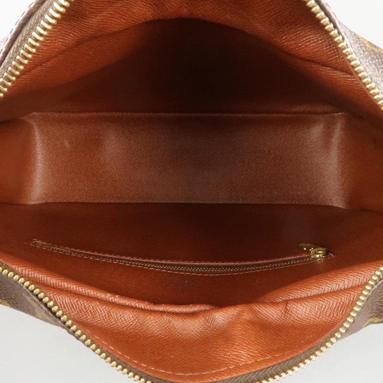 LOUIS VUITTON Brown Monogram Canvas Boulogne Shoulder Bag at 1stDibs