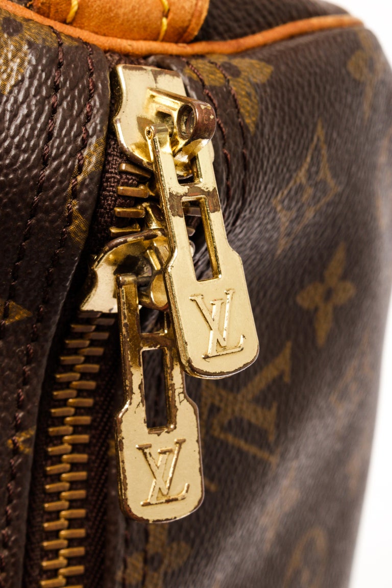 Louis Vuitton Brown Monogram Canvas Keepall 60 Travel Bag For Sale at ...