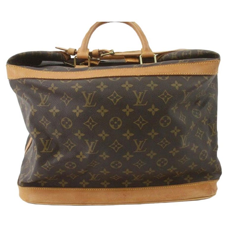Louis Vuitton Brown Monogram Canvas Leather Cruiser 40 cm Luggage at ...
