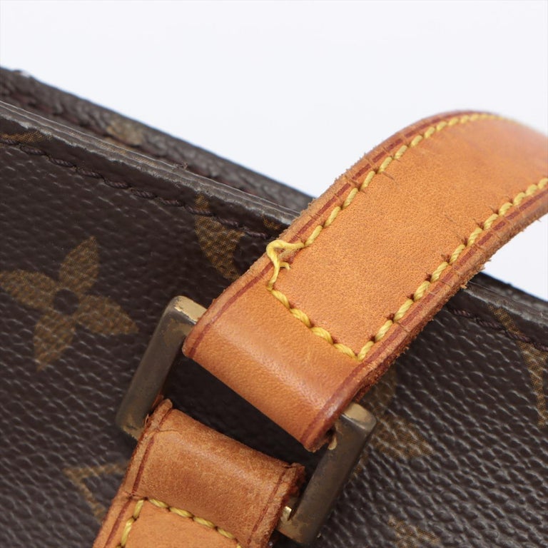 Louis Vuitton Brown Monogram Canvas Leather Vavin GM Tote Bag at 1stDibs