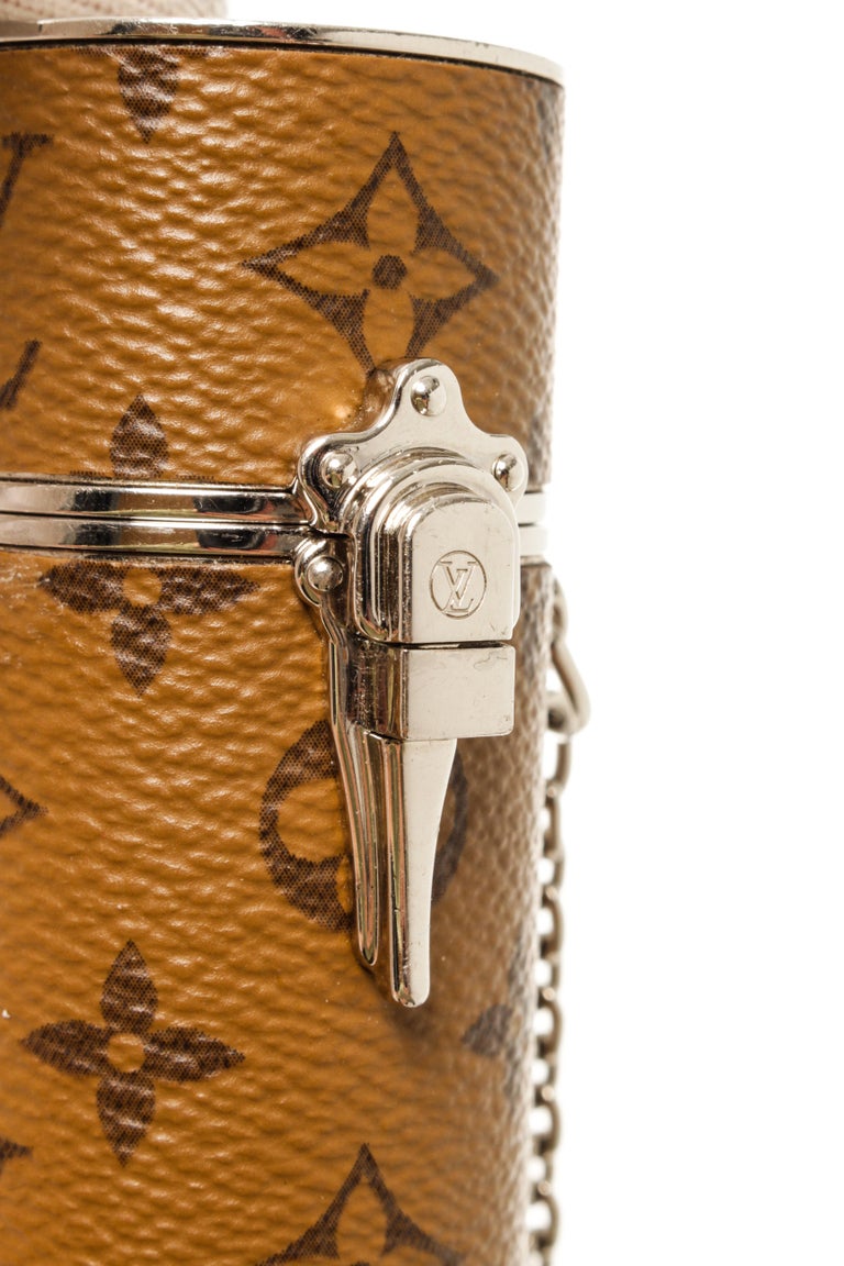 Louis Vuitton Brown Monogram Canvas Lipstick Case on Chain Reverse For ...