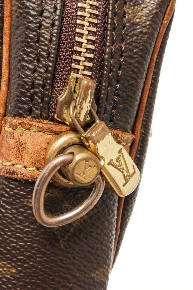 Louis Vuitton Brown Monogram Canvas Marly Dragonne Puoch For Sale at ...