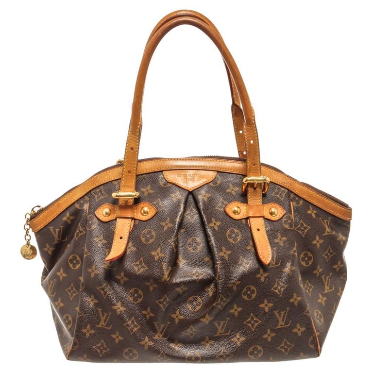 Louis Vuitton Brown Monogram Canvas Tivoli GM Tote Bag For Sale at 1stDibs