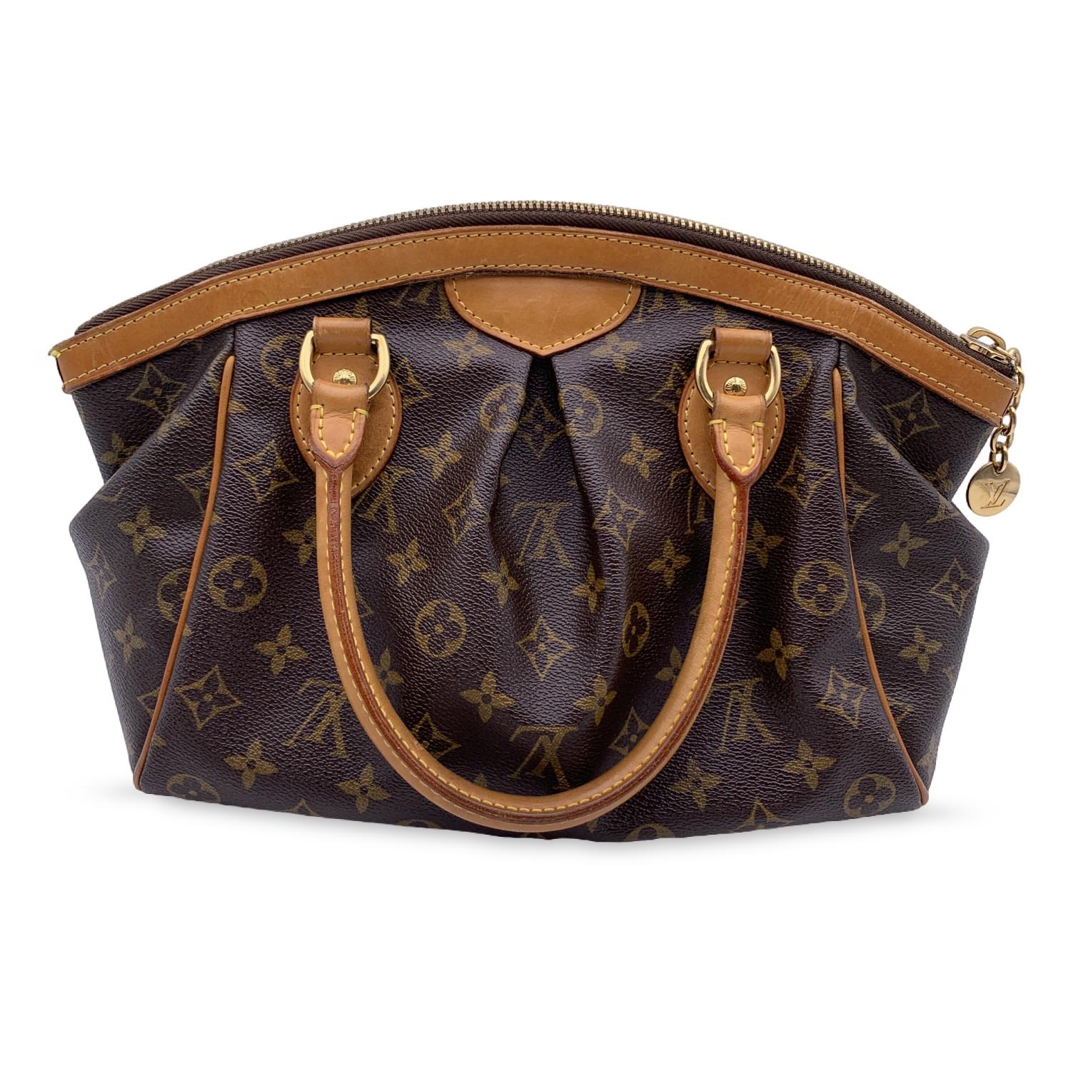 Louis Vuitton Brown Monogram Canvas Tivoli PM Satchel Bag For Sale at ...