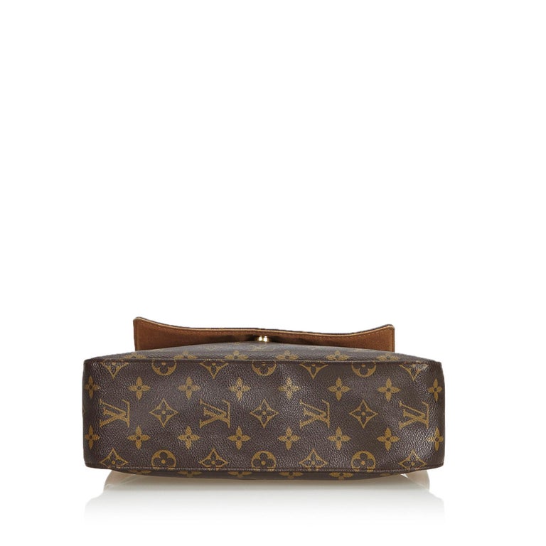 Louis Vuitton Brown Monogram Looping Mini For Sale at 1stDibs