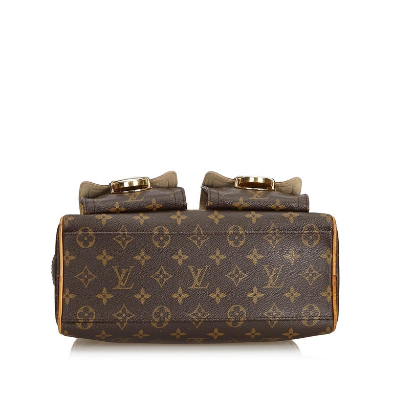 Louis Vuitton Brown Monogram Manhattan PM at 1stDibs
