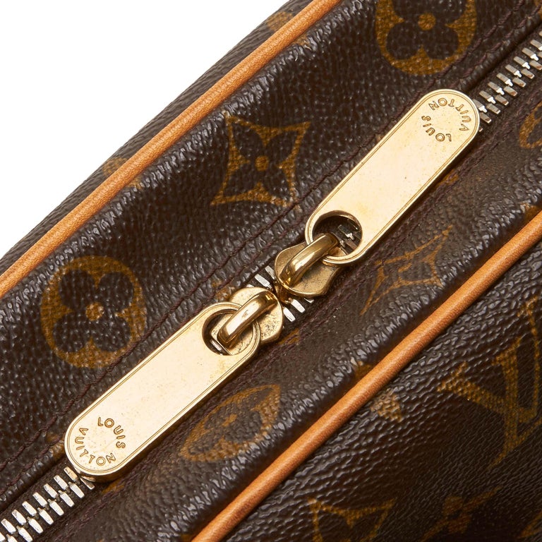 Louis Vuitton Brown Monogram Manhattan PM at 1stDibs