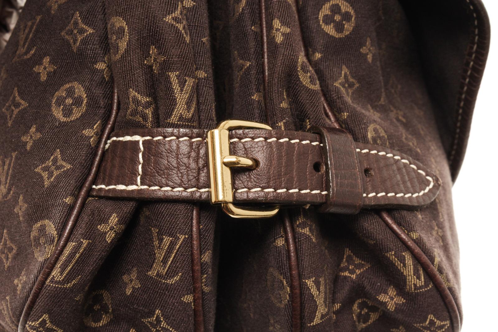 Louis Vuitton Brown Monogram Mini Lin Saumur 30 Bag For Sale at 1stDibs ...
