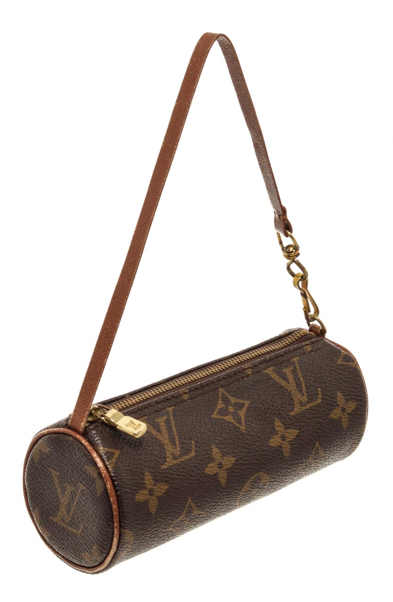Louis Vuitton Brown Monogram Mini Papillon Shoulder Bag For Sale at 1stDibs