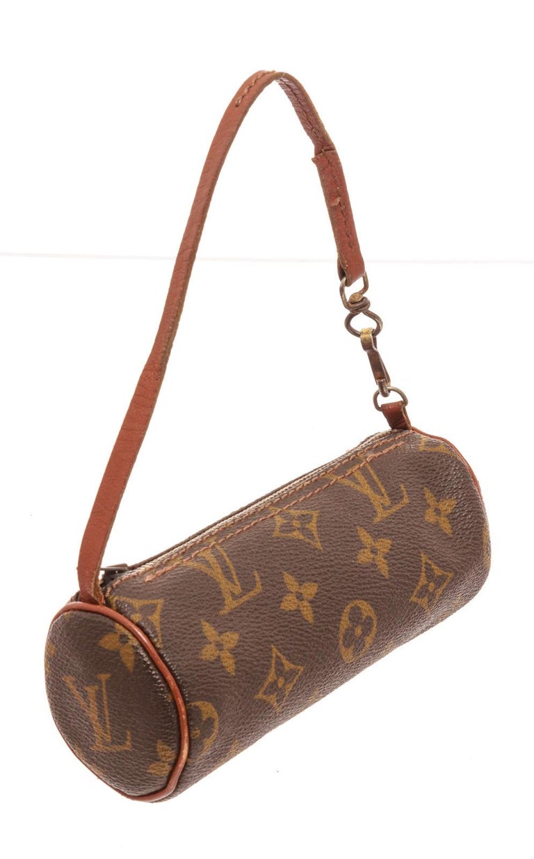 Louis Vuitton Brown Monogram Mini Papillon Shoulder Bag at 1stDibs
