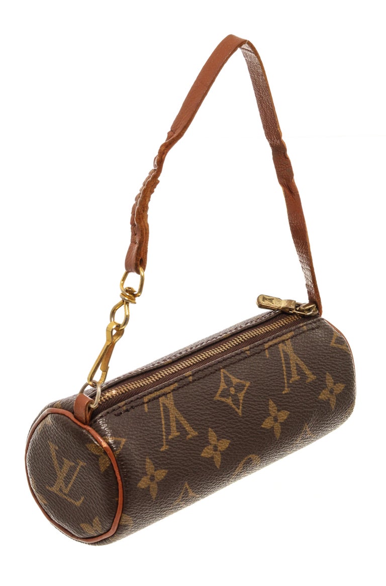 Louis Vuitton Brown Monogram Mini Papillon Shoulder Bag For Sale at 1stDibs