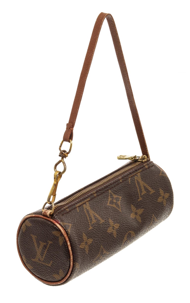 Louis Vuitton Brown Monogram Mini Papillon Shoulder Bag For Sale at 1stDibs