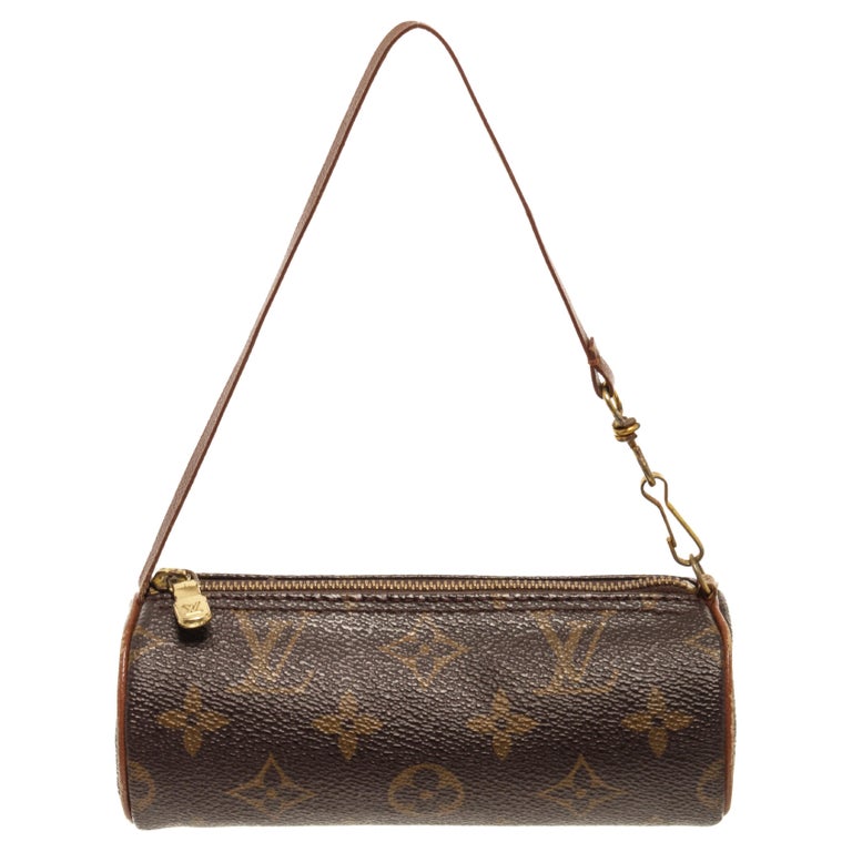 Louis Vuitton Brown Monogram Mini Papillon Shoulder Bag For Sale at 1stDibs