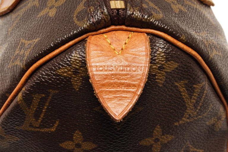 Louis Vuitton Brown Monogram Speedy 25 Handbag For Sale at 1stDibs
