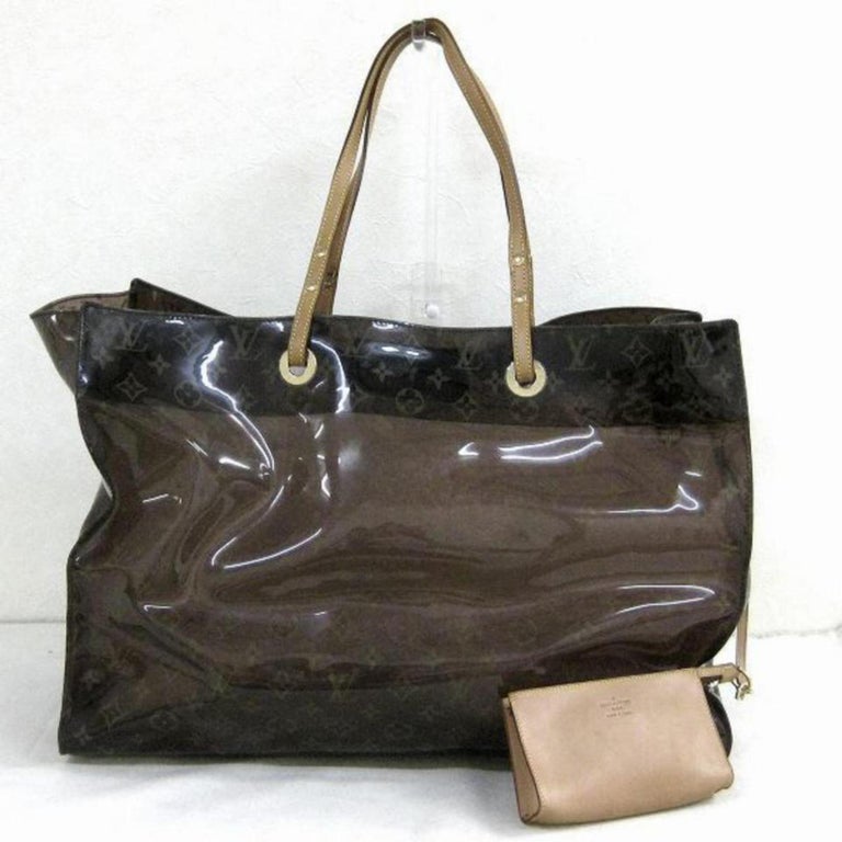 Louis Vuitton Cabas Amber Through Translucent Cruise Gm with Pouch ...