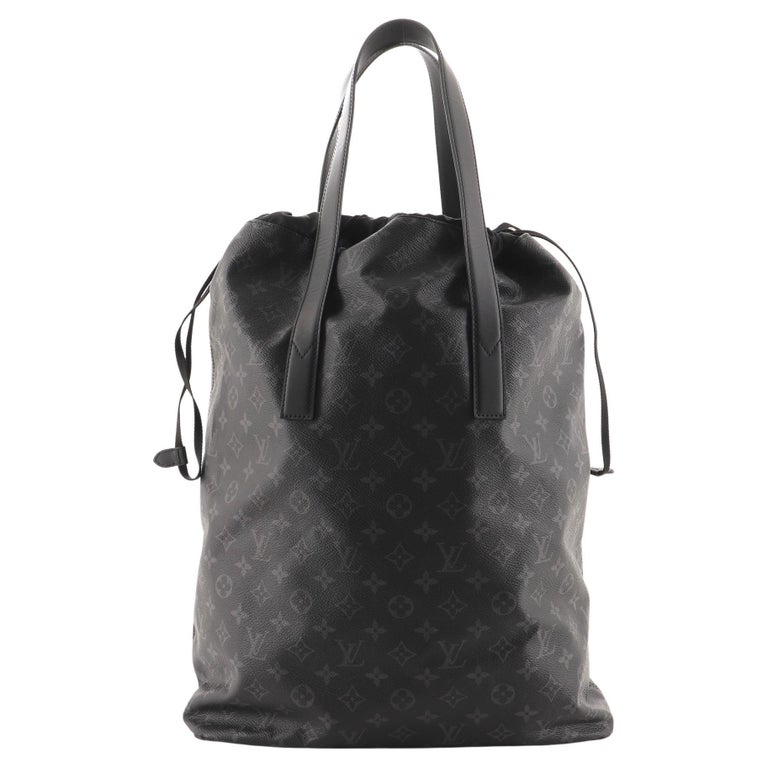 Louis Vuitton Cabas Light Drawstring Bag Monogram Eclipse Canvas For ...
