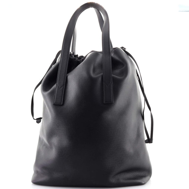 Louis Vuitton Cabas Light Drawstring Bag Taiga Leather For Sale at 1stDibs