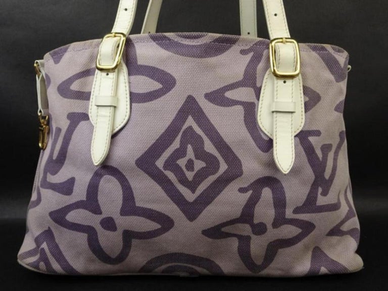 Louis Vuitton Cabas Tahitienne Pm 218989 Lilac (Purple) Leather Tote ...