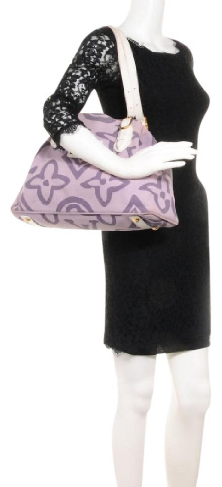 Louis Vuitton Cabas Tahitienne Pm 218989 Lilac (Purple) Leather Tote ...