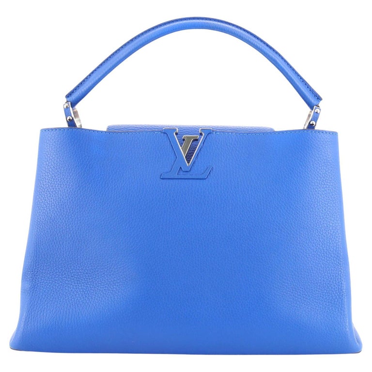 Louis Vuitton Capucines Bag Leather MM at 1stDibs