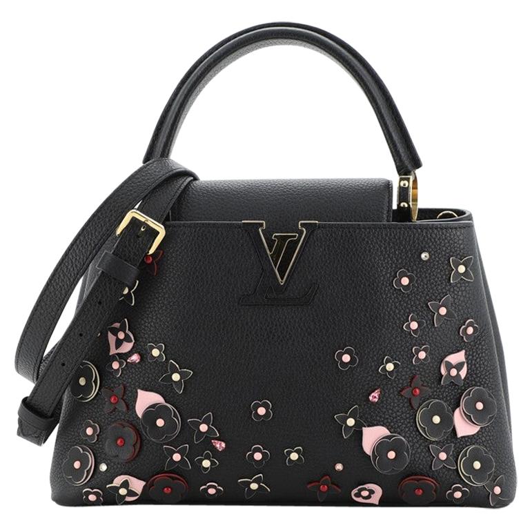 Louis Vuitton Capucines Bag Limited Edition Leather with Applique PM at ...