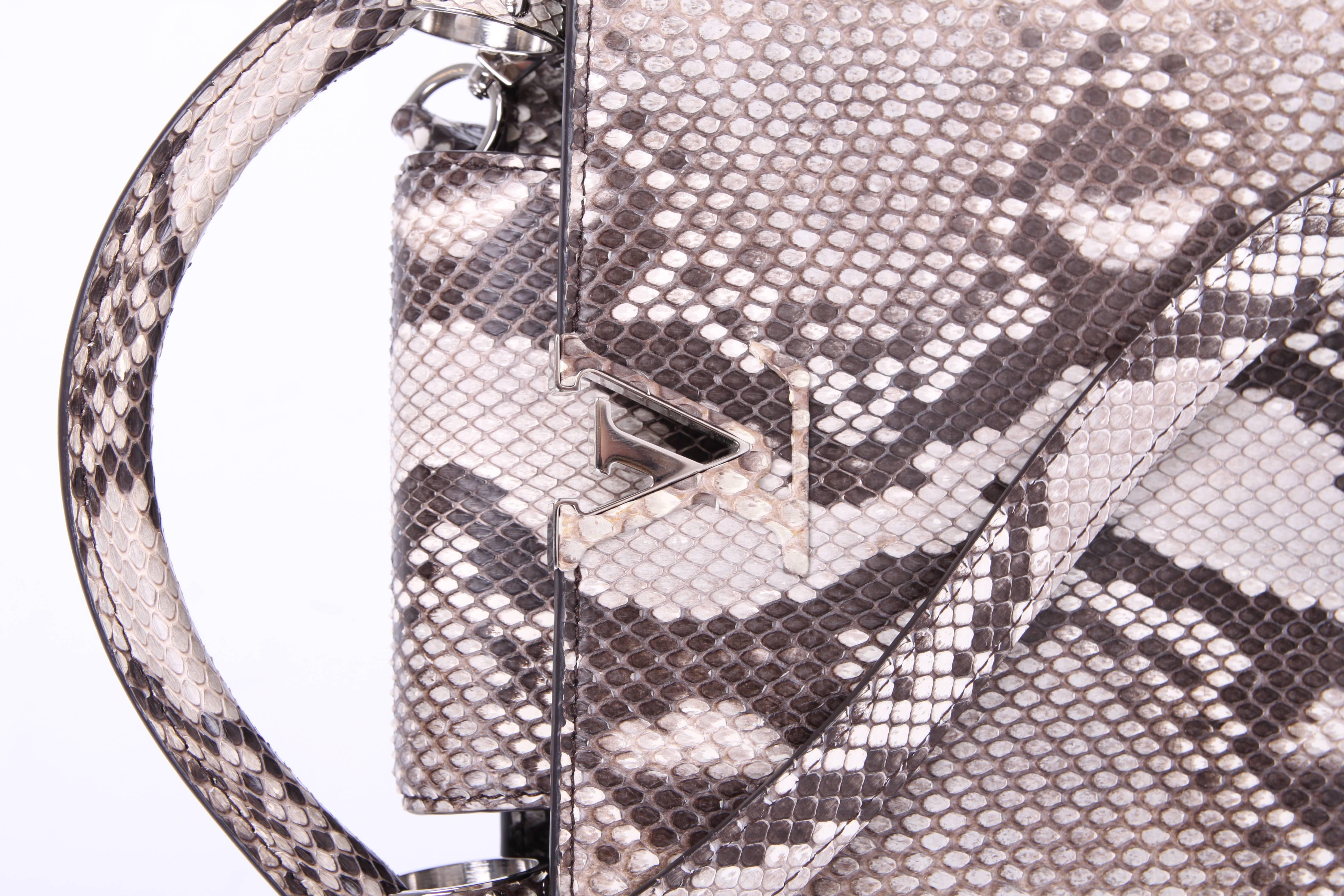 Louis Vuitton Capucines BB Top Handle Bag - python leather For Sale at ...