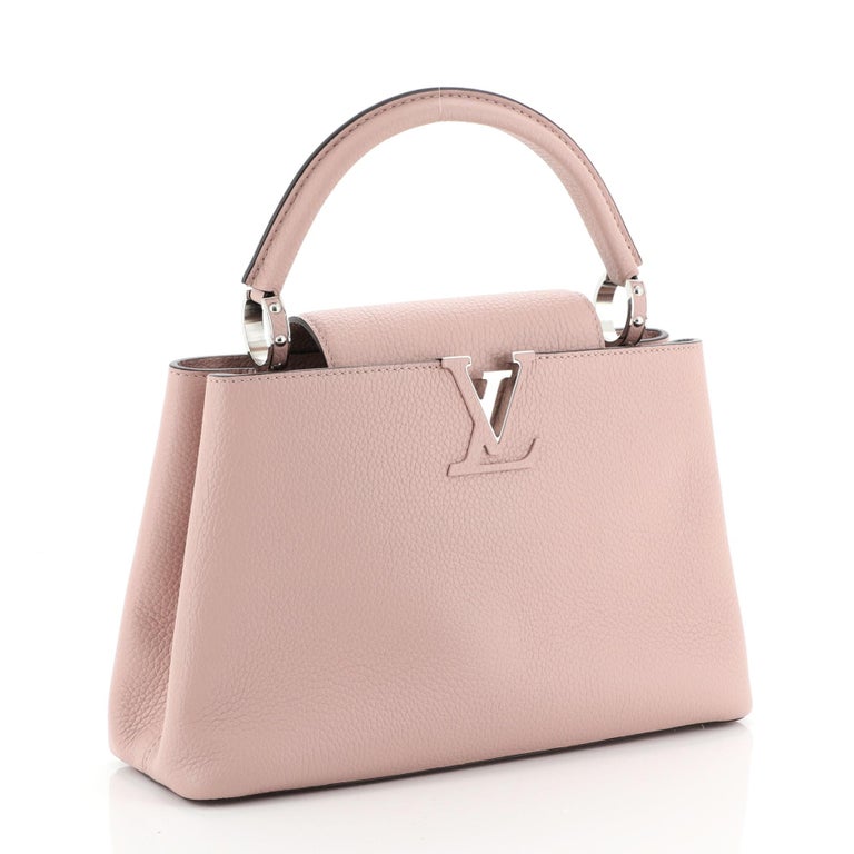 Louis Vuitton Capucines Handbag Leather PM at 1stDibs