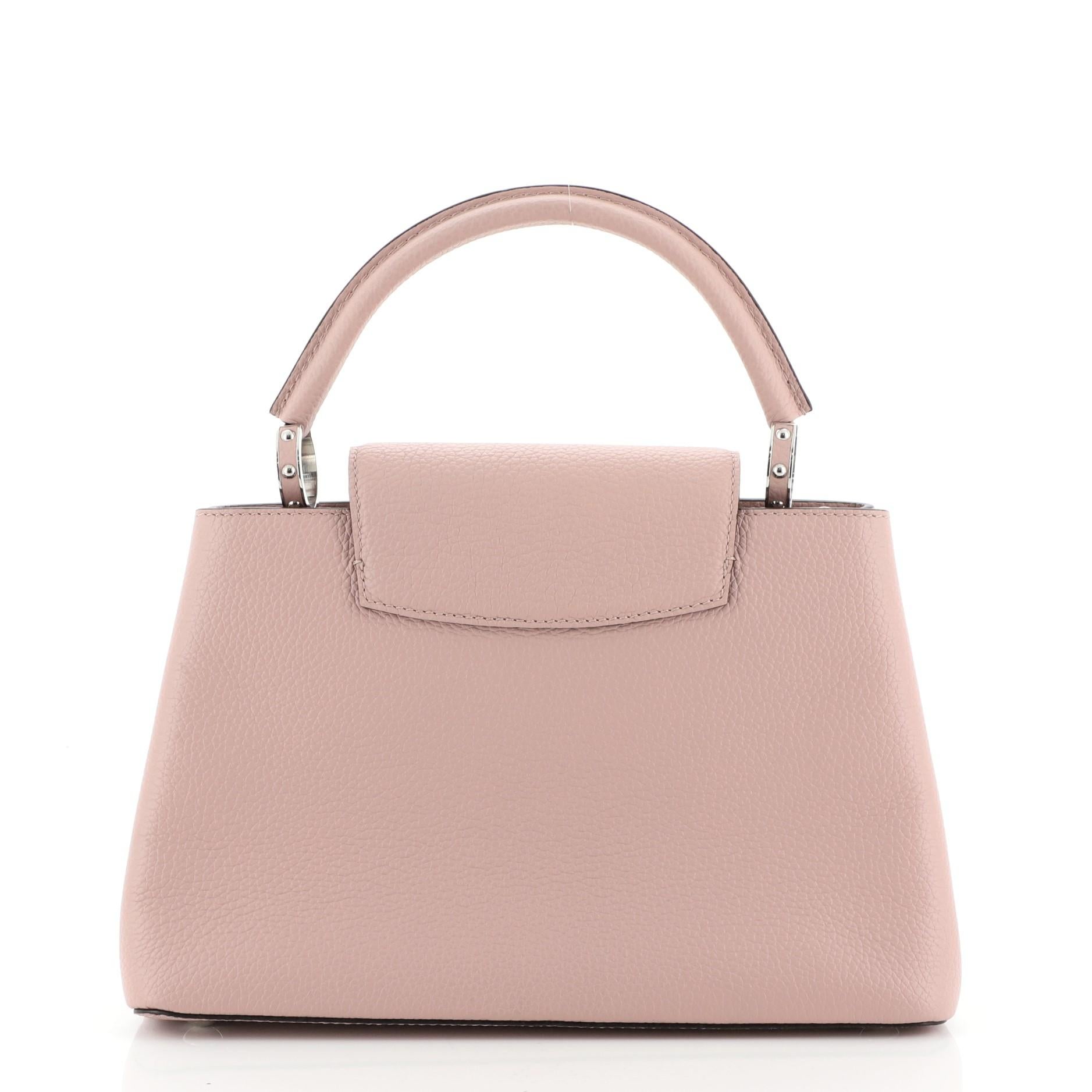Louis Vuitton Capucines Handbag Leather PM at 1stDibs