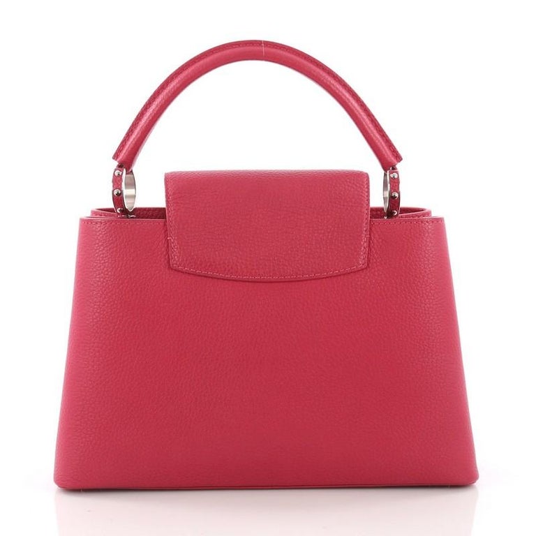 Louis Vuitton Capucines Handbag Leather PM at 1stDibs