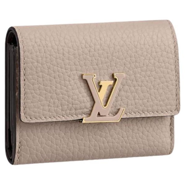 Louis Vuitton Capucines XS Wallet Colors Pebble Taurillon Leather For ...