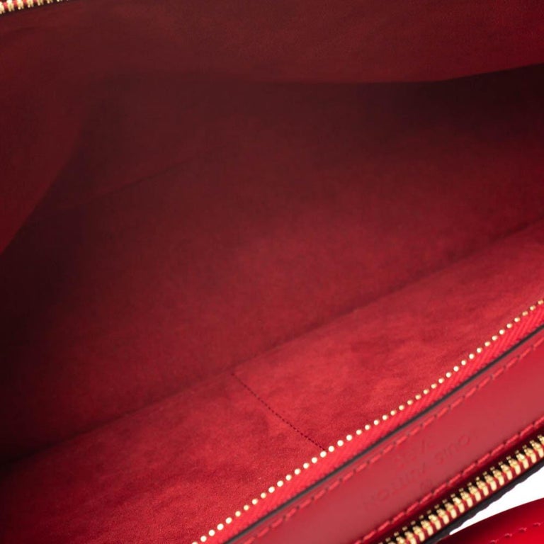 Louis Vuitton Cerise Monogram Vernis Melrose Bag at 1stDibs