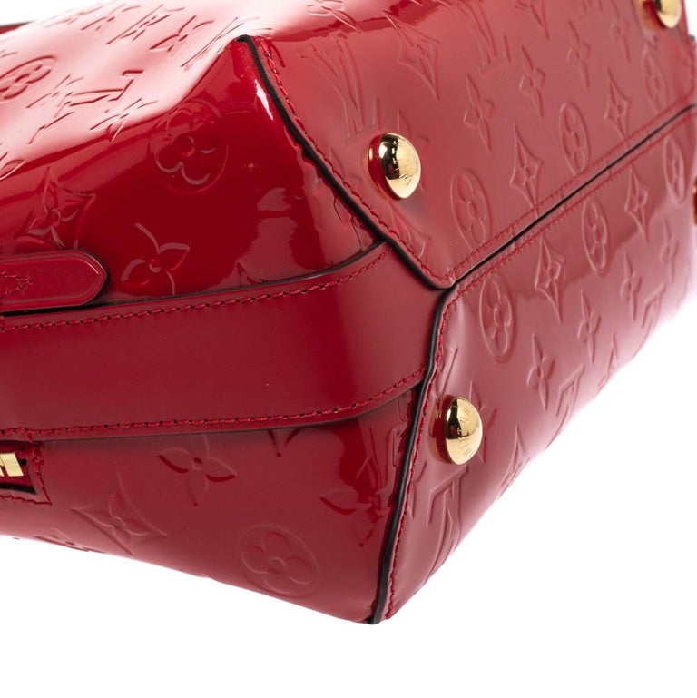 Louis Vuitton Cerise Monogram Vernis Melrose Bag at 1stDibs
