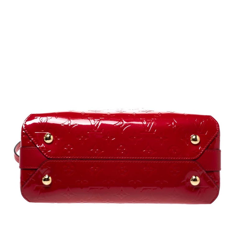 Louis Vuitton Cerise Monogram Vernis Melrose Bag at 1stDibs