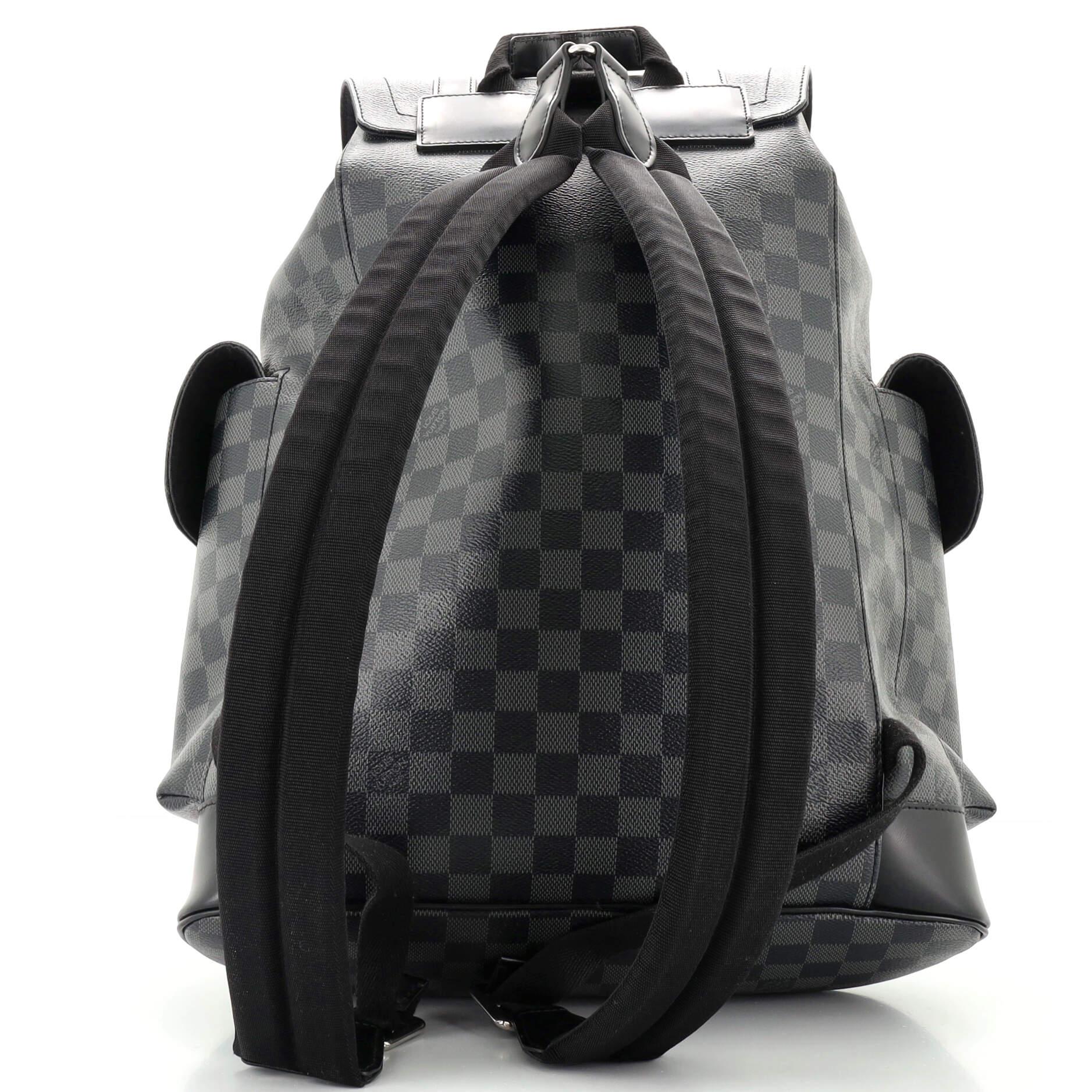 Louis Vuitton Christopher Backpack Damier Graphite PM at 1stDibs ...
