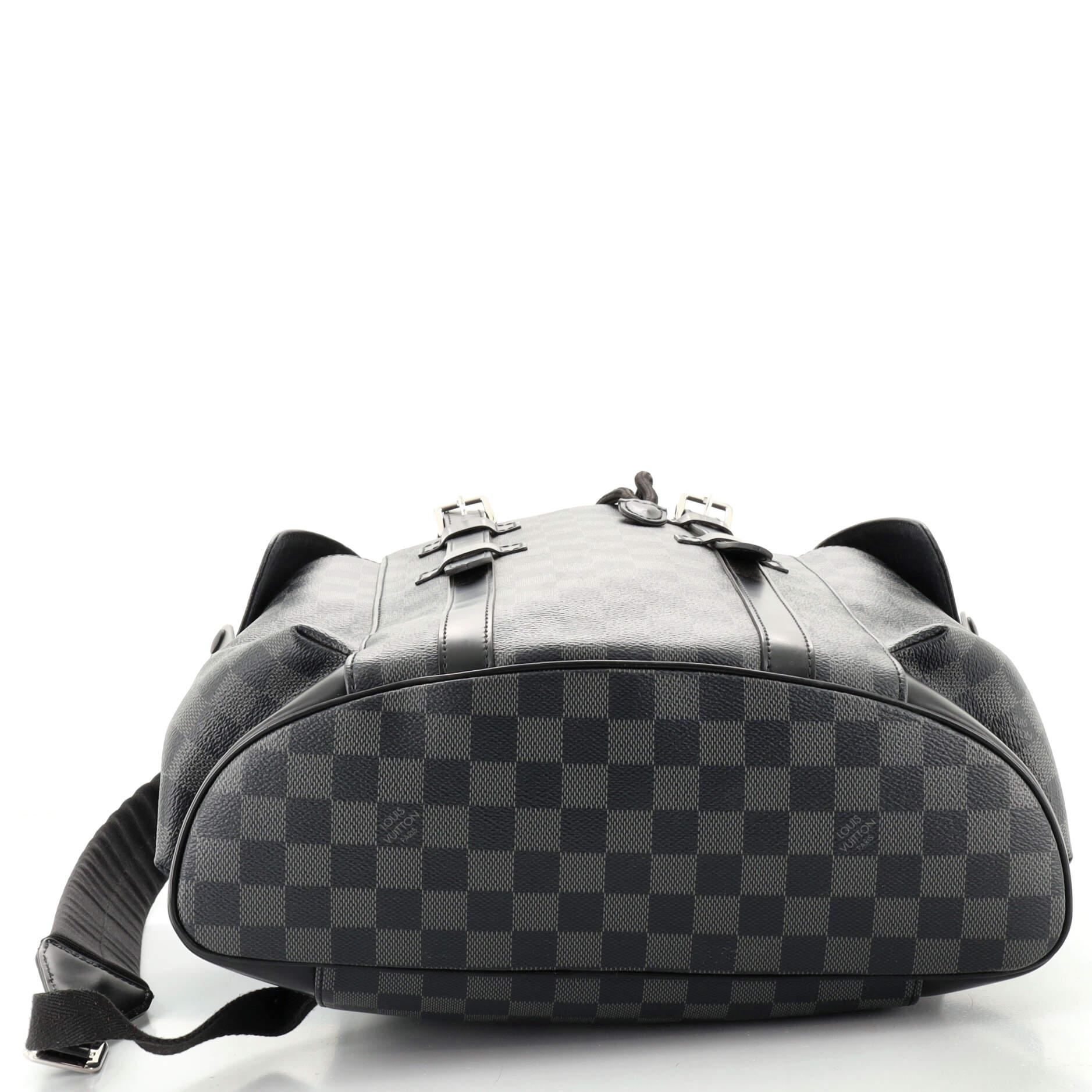 Louis Vuitton Christopher Backpack Damier Graphite PM at 1stDibs ...