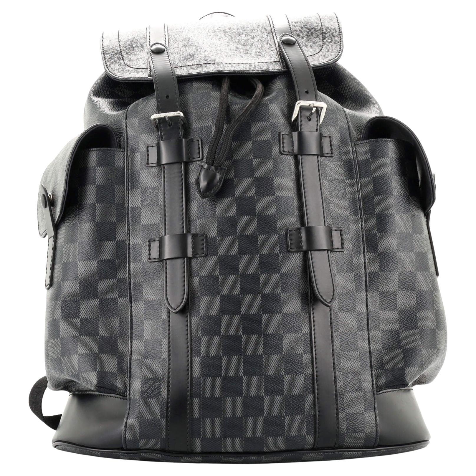 Louis Vuitton Christopher Backpack Damier Graphite PM at 1stDibs ...