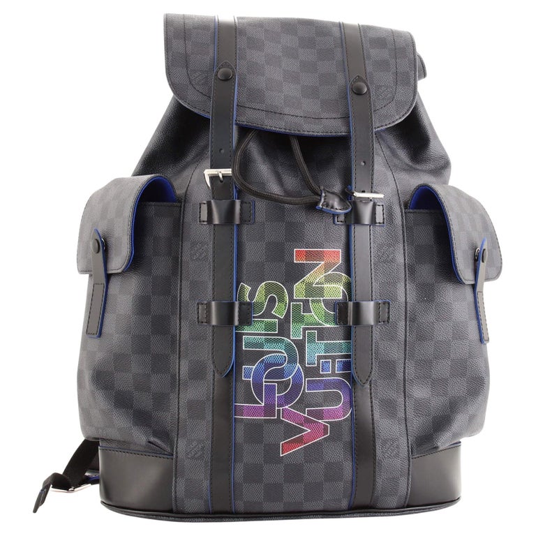 Louis Vuitton Christopher Backpack Limited Edition Interlinked Logo ...