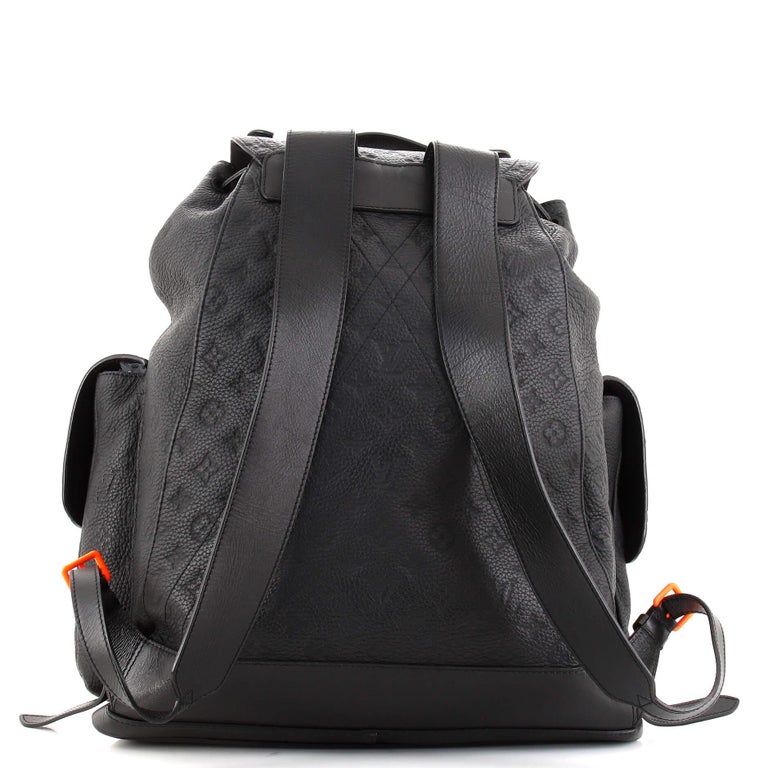 Louis Vuitton Christopher Backpack Monogram Taurillon Leather GM at 1stDibs